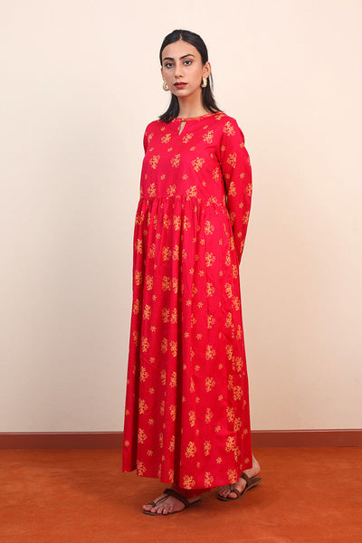 Tarkashi Printed Dress – Generation International