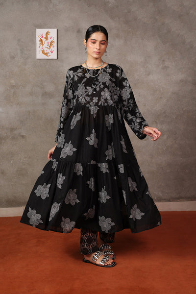 Bead Work Draped Frock – Generation International