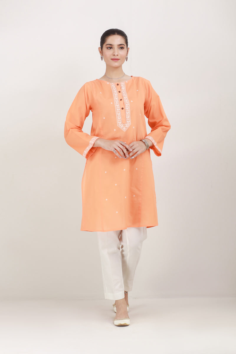 Rashti Dosi Kurti Embroidered Kurta – Generation International